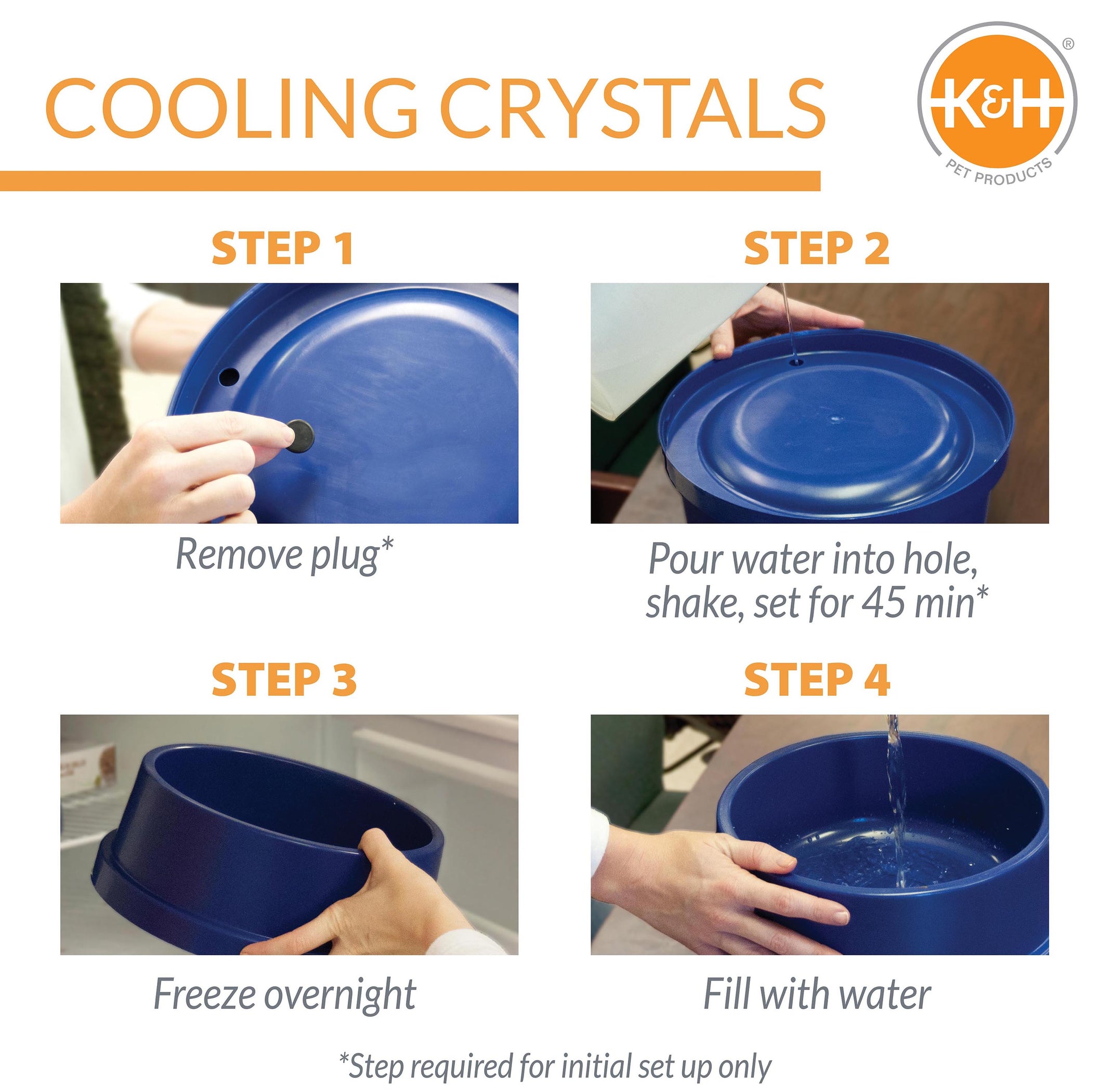 K&H Coolin' Bowl - Cooling Pet Water Bowl — K&H Pet Products