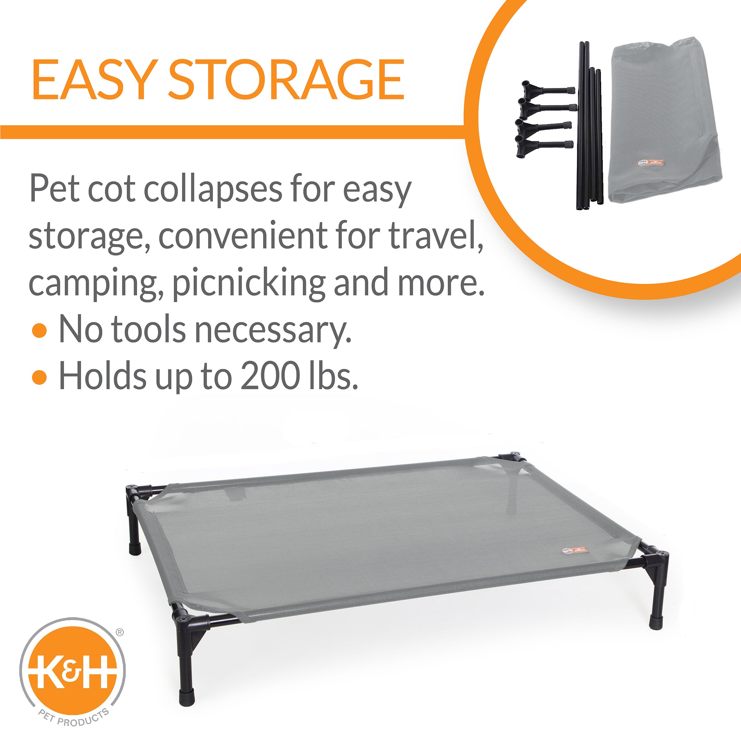 K&H All Season All Weather Dog Cot — K&H Pet Products